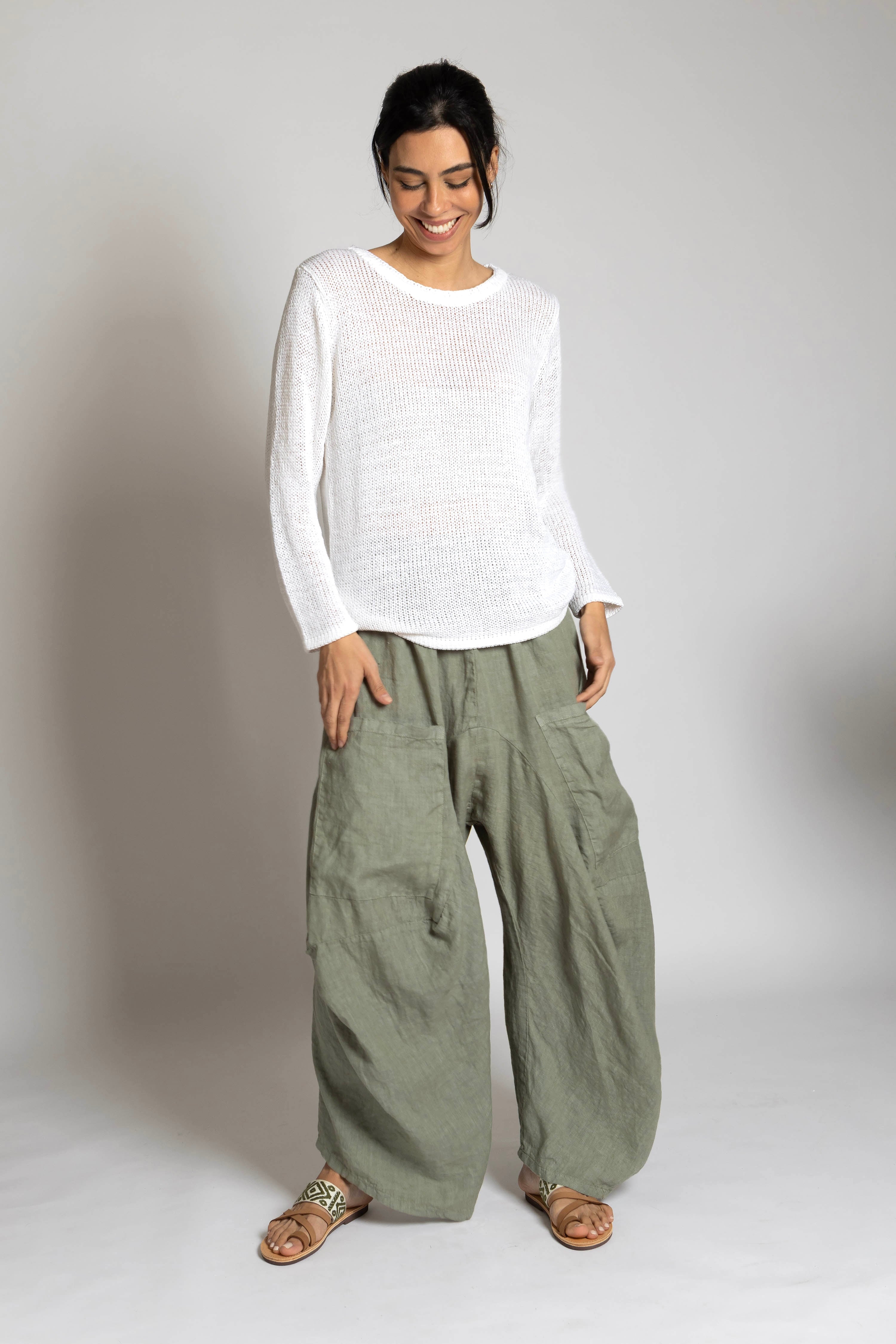 Aloe Vera Pantaloon Pants – La Luna Lifestyle